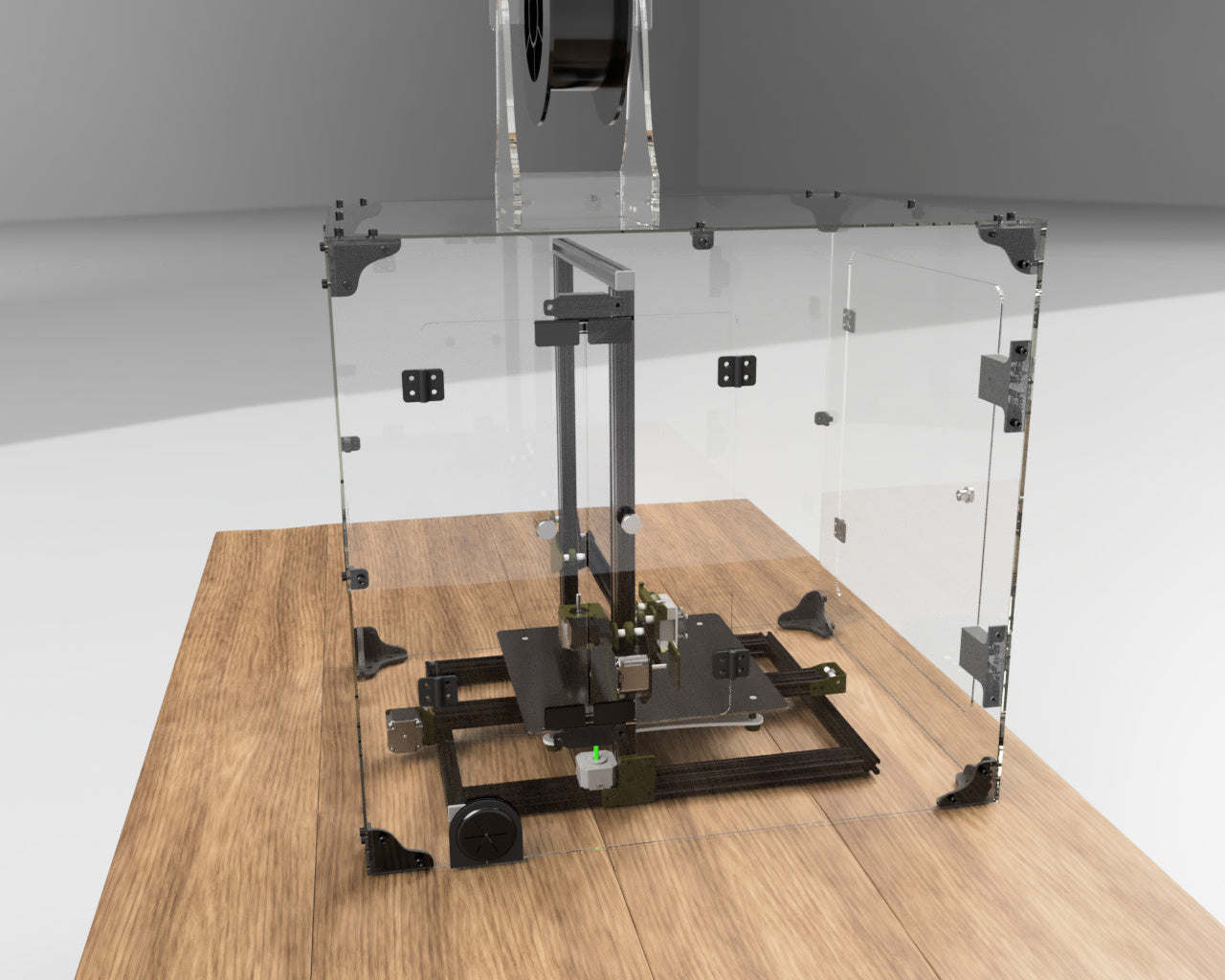 Creality CR-10/S Acrylic Enclosure Box/Case/Cover Kit – 3D UP Fitters