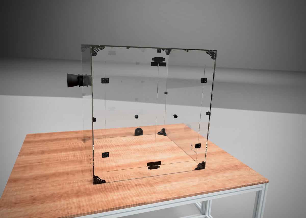 Acrylic Enclosure/Box Kit for Qidi X-Plus X-Pro – 3D UP Fitters