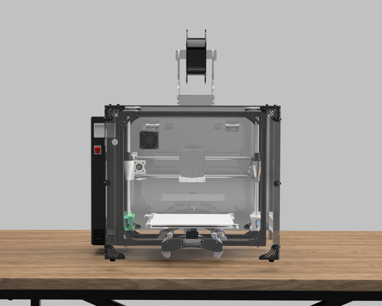 Lulzbot Taz6 Enclosure Box Case Cover – 3D UP Fitters