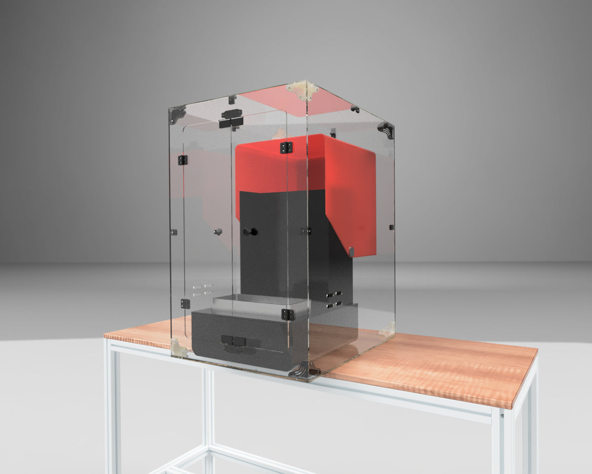 Custom Acrylic Scientific/Engineering Equipment Enclosure/Display Case ...